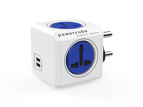 PowerCube - Original USB Universal Plug UK - Blue | Hisense Online